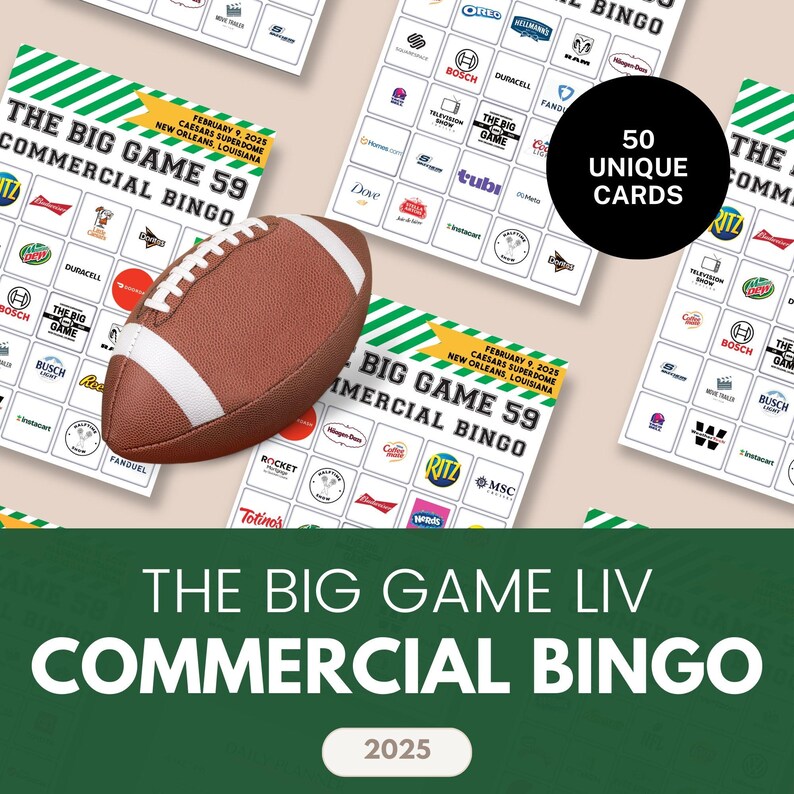 Super Party Bundle 2025 / Bingo / Predictions / Football Squares / BIG ...