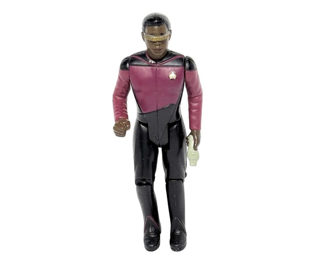 Vintage 1988 Galoob Star Trek The Next Generation Lieutenant Geordi La