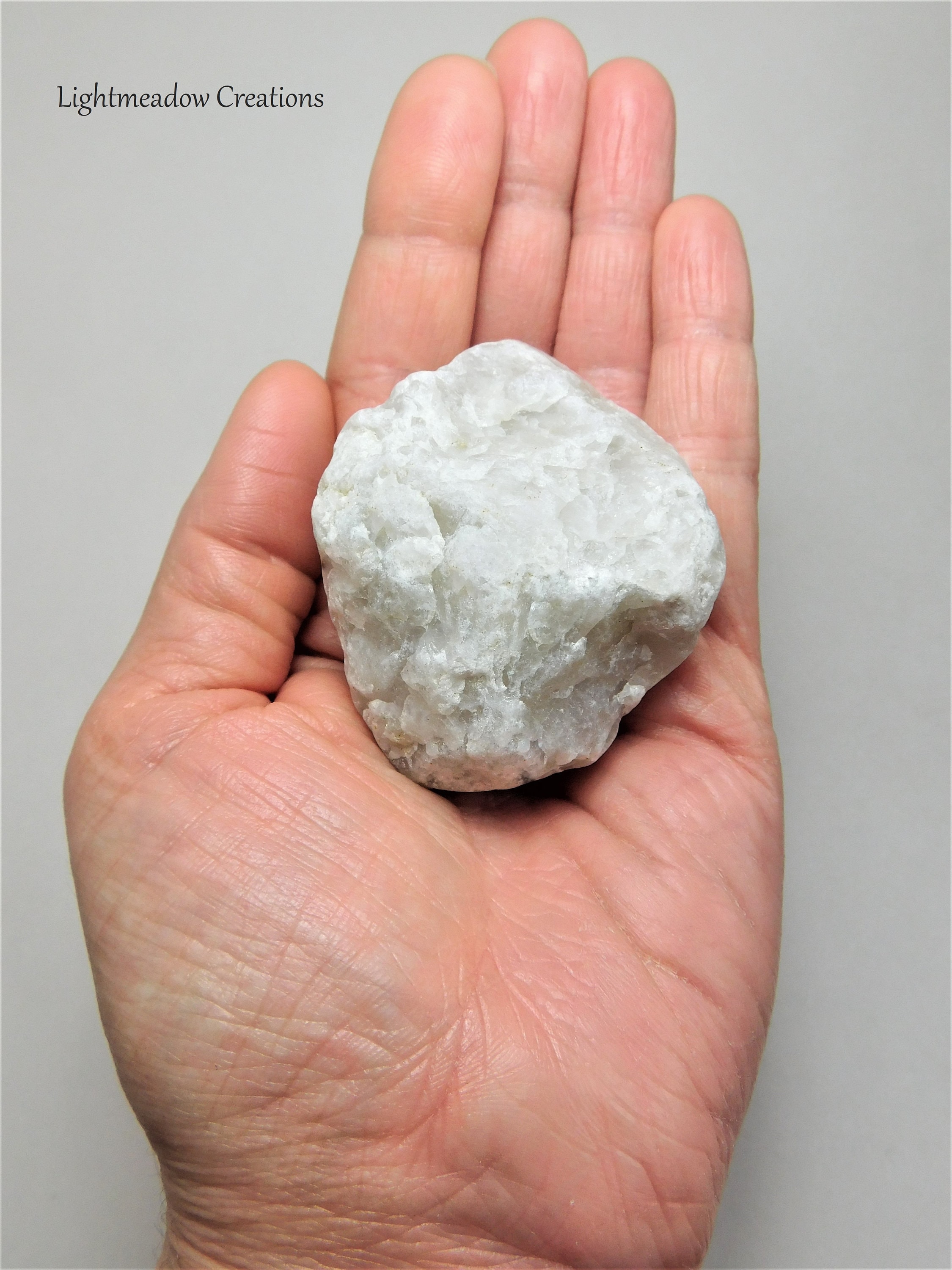Natural Beautiful XXLarge Raw Milky- White- Snow Quartz Rough Stone