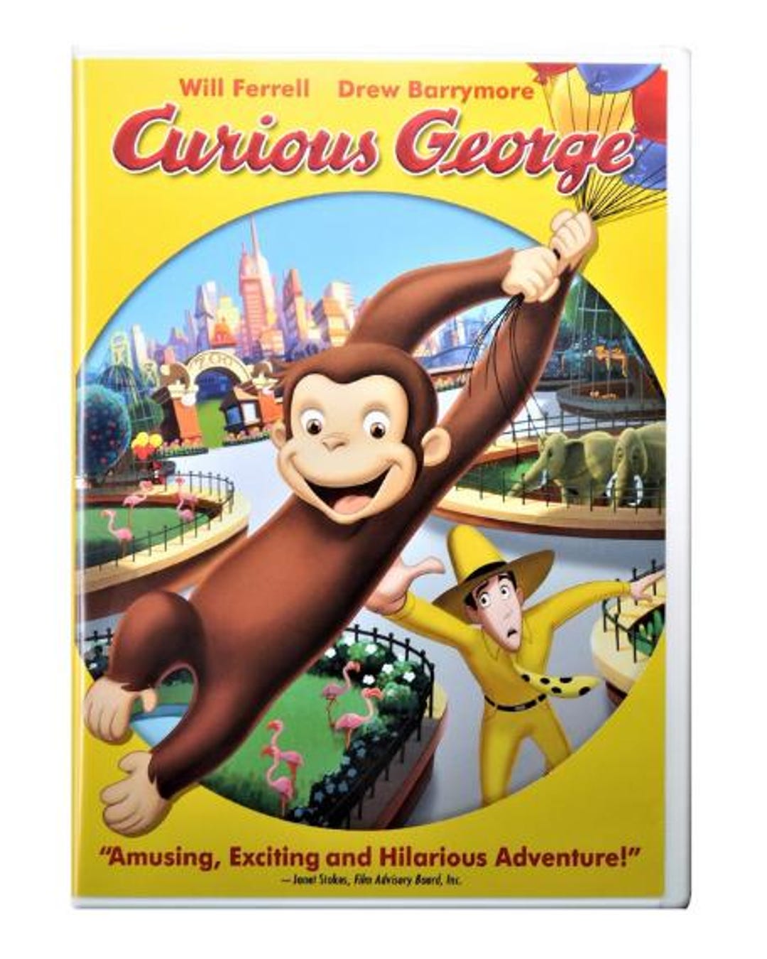Curious George DVD Movie- Video - Etsy
