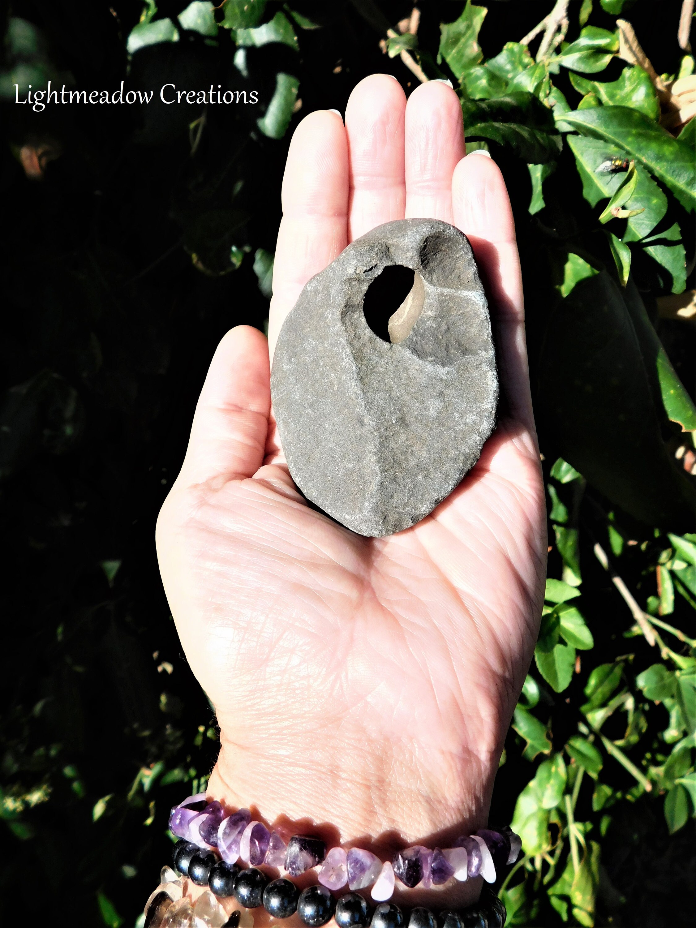 Magical Natural Rough Omar- Omarolluk Fairy Holey Stone Window- Doorway ...