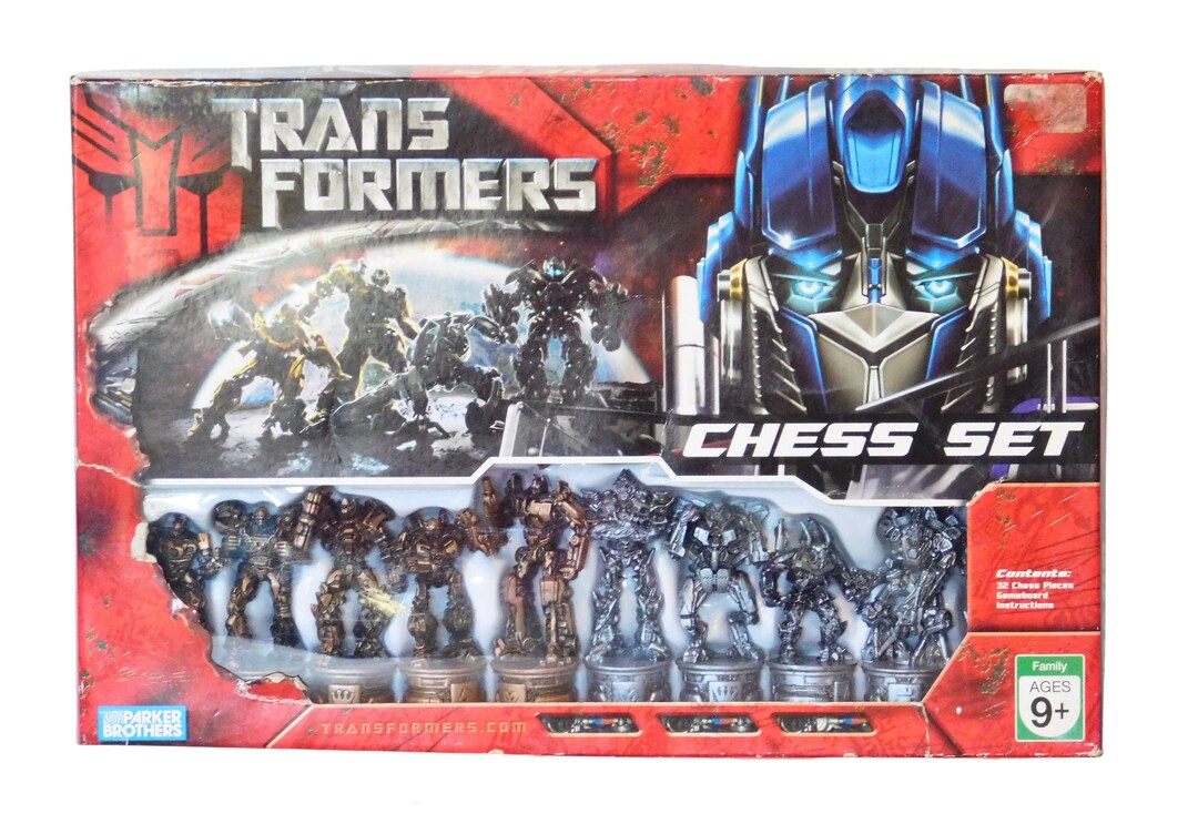 Parker Brothers Transformers Chess Set Board Game - Etsy
