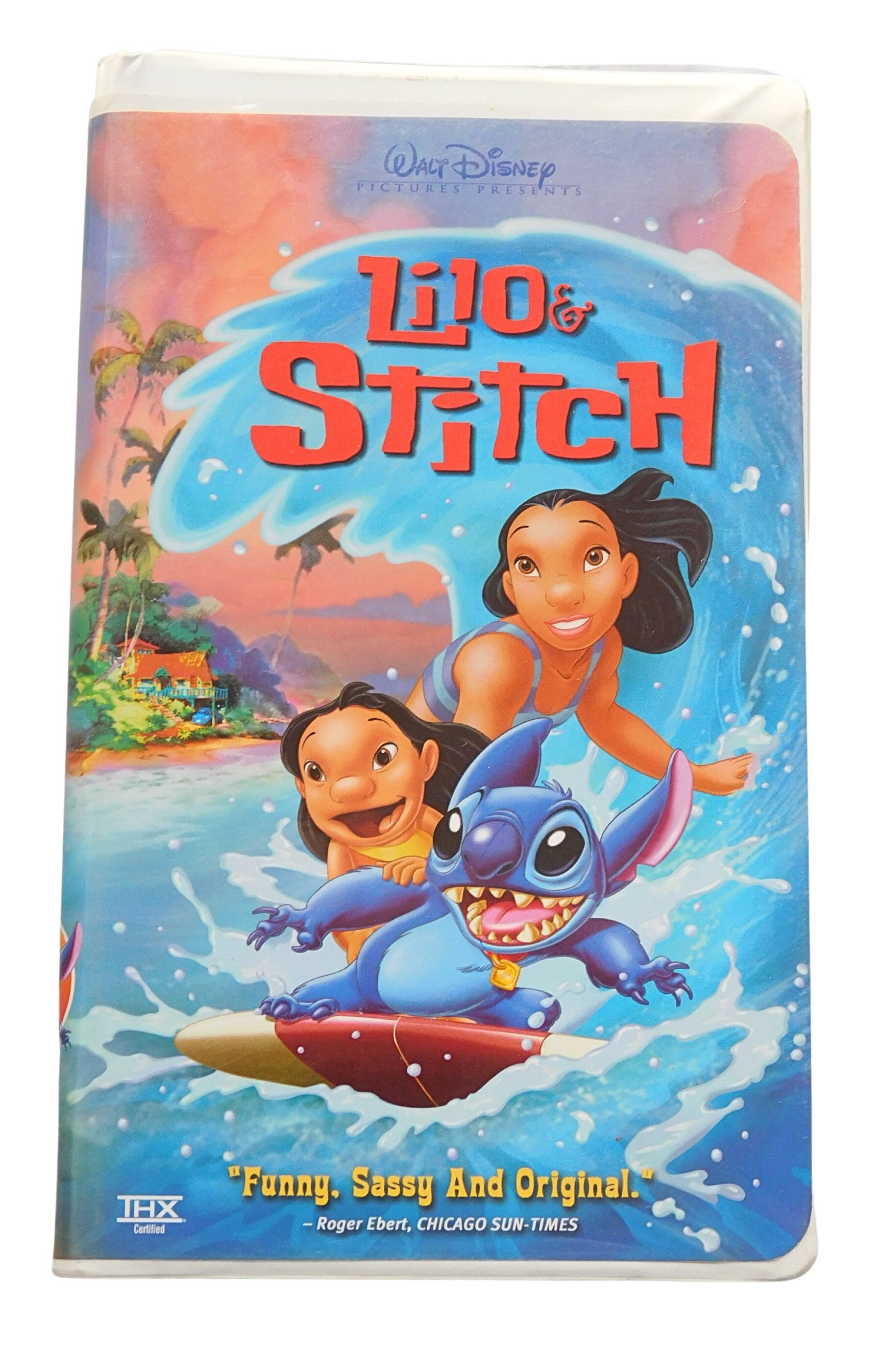 Lilo & Stitch Walt Disney VHS Movie- Video- Clamshell Case #23988