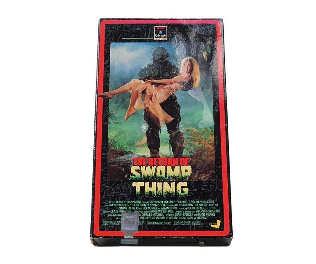 The Return of Swamp Thing VHS Movie Video - Etsy