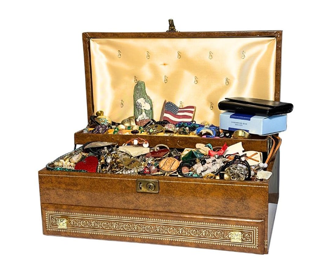 Bulk by the Pound- One Pound- 16 Oz. Junk Broken Jewelry Mixed Lot Grab ...