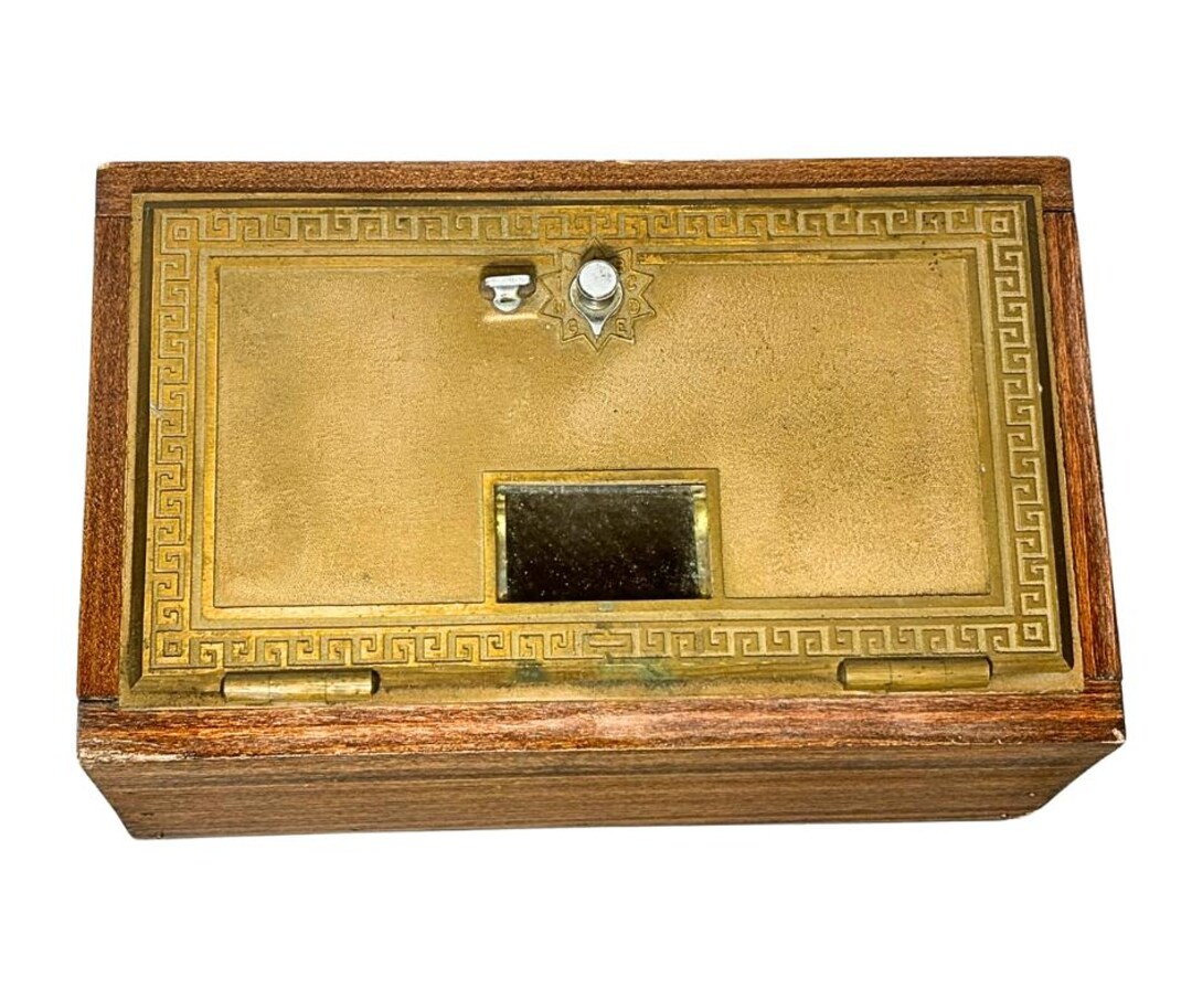 Vintage 1960 Wood Post Office Box From South Dakota Safe, Jewelry ...
