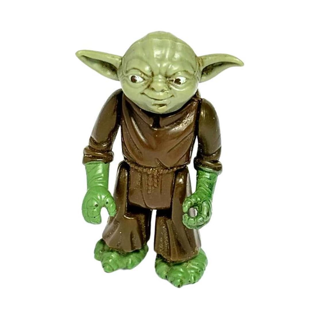 Vintage 1980 LFL Hong Kong Kenner Star Wars Yoda Posable Action Figure ...