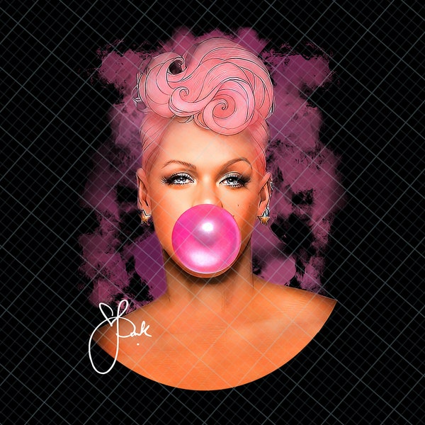 Pink Singer Svg - Etsy