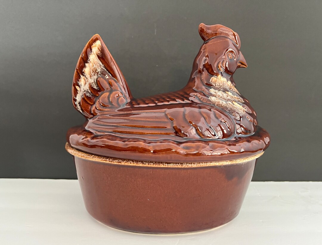 Vintage Hull Chicken Roaster Mint Condition From 1960 - Etsy