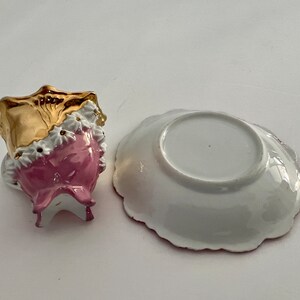 Vintage Miniature Tea Cup and Saucer, Childs Tea Cup, 1.25 Ounce, Gold ...