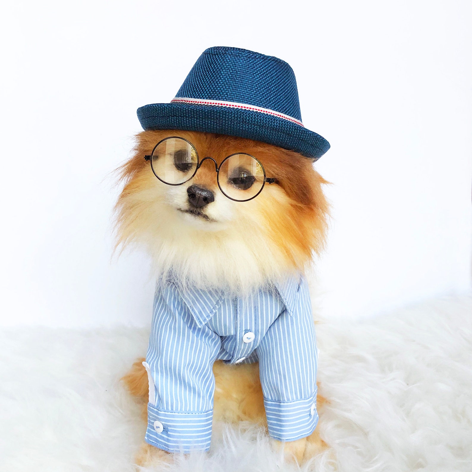 Fedora for DOGS CATS HANDMADE Dog Hats Dog Caps Summer - Etsy