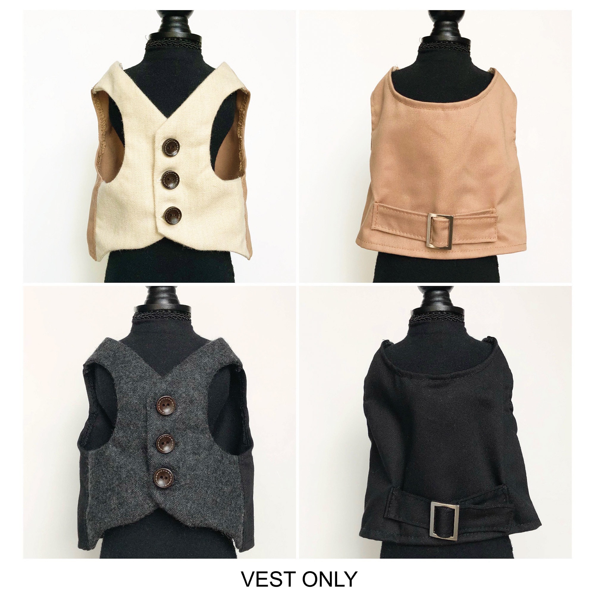 Dog Fall Winter Vest Suit Jacket Formal Dog Tuxedo Pet - Etsy