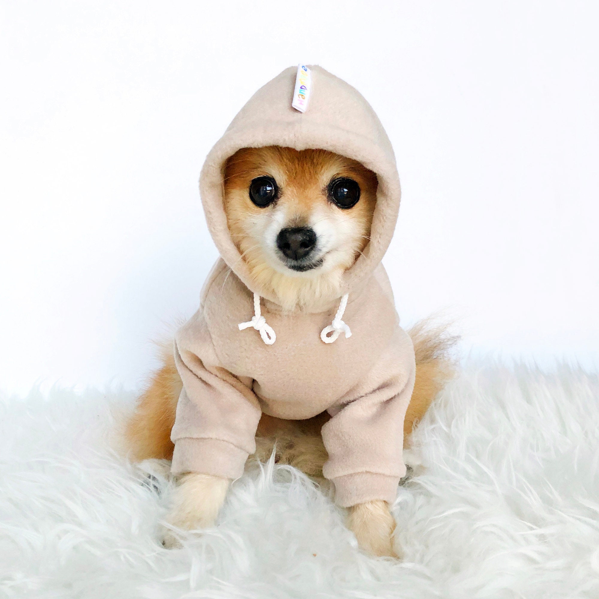 HANDMADE dog clothes S4XL Gray sweater dog hoodie pet | Etsy