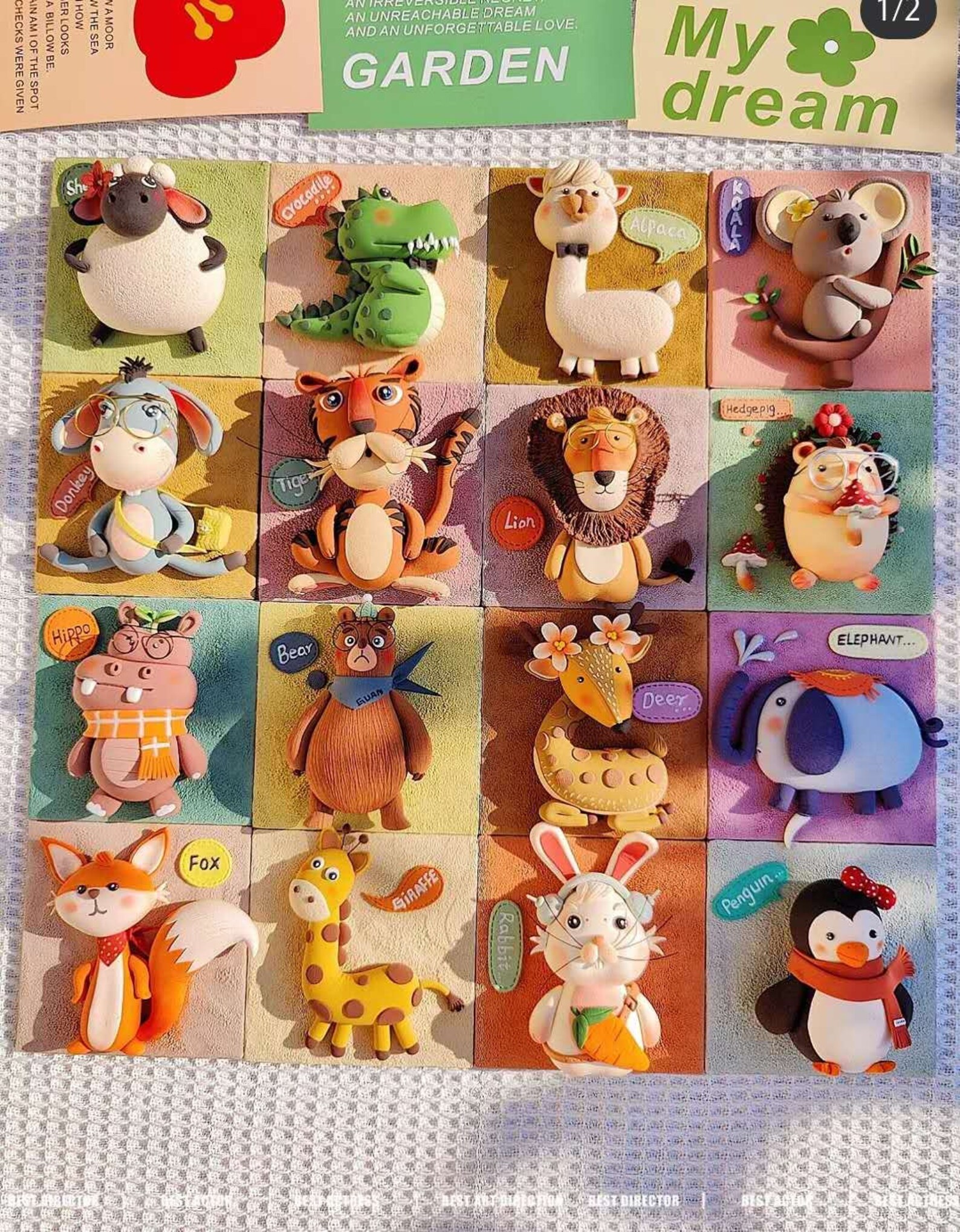 Creative Customized Handcrafted Clay Art, Handcrafted Clay Flower ...