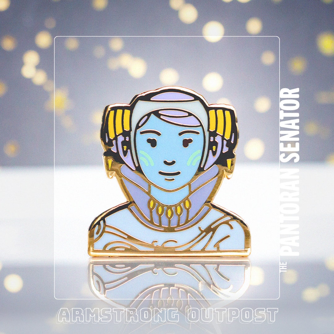 Riyo // the Pantoran Senator Enamel Lapel Pin // Collectible Pin ...