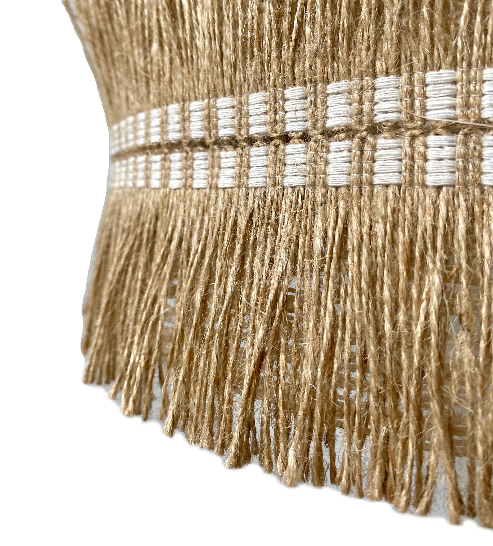 Japandi Style Jute Pendant Lamp, Decorative Ceiling Lamp, Boho Style ...