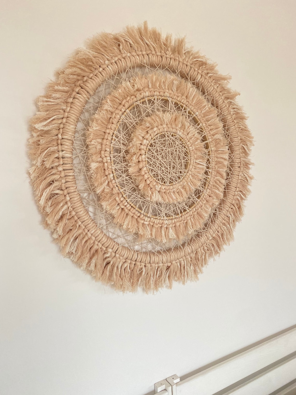 Boho Wall Decor Round Wall Decor Boho Home Decor Boho - Etsy