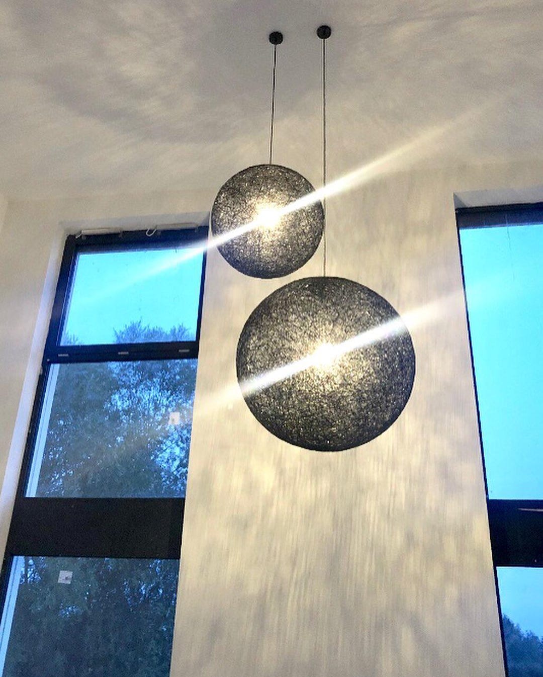 Large Globe Light, Double Height Lamps, Plug in Pendant Light ...