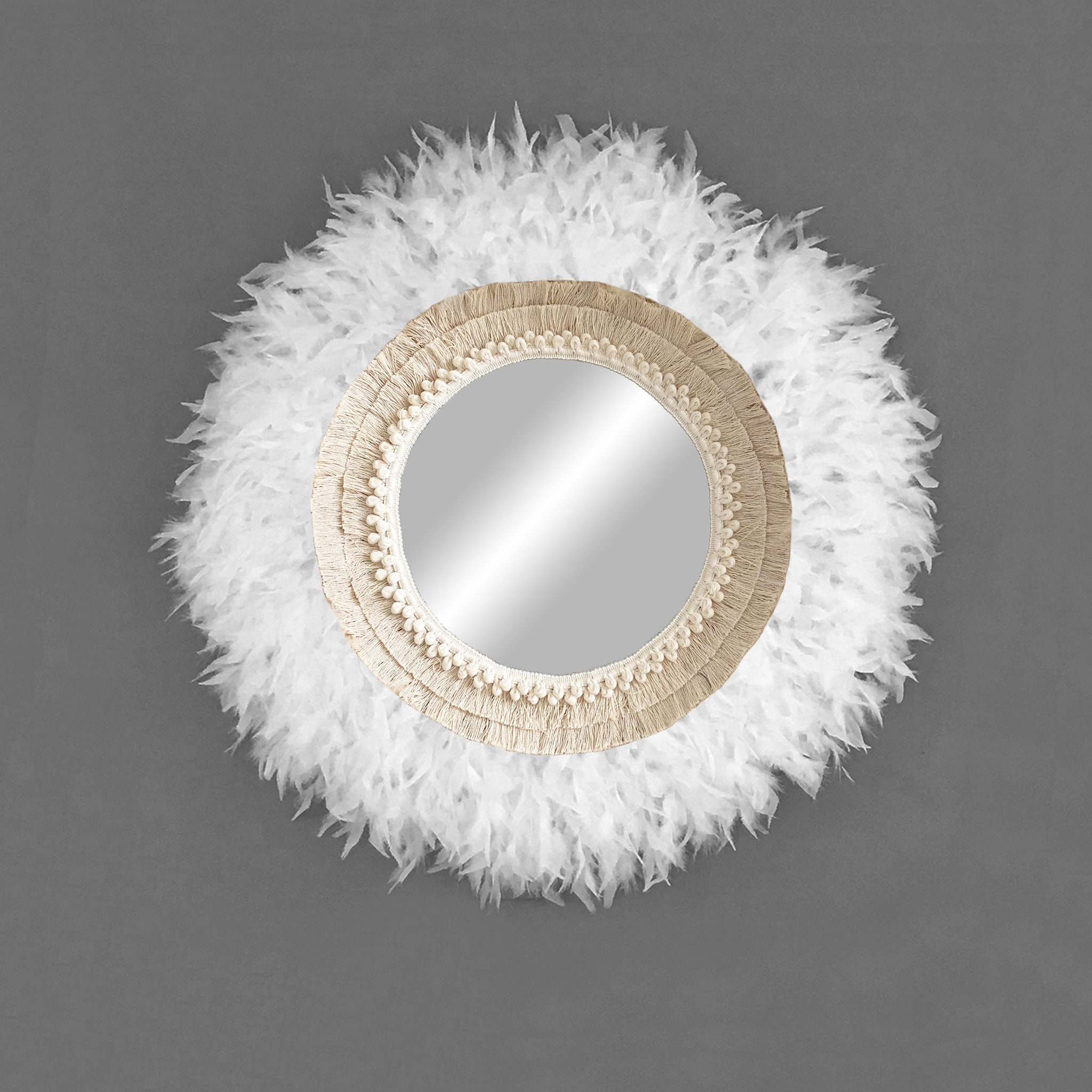 Feathered mirror store
