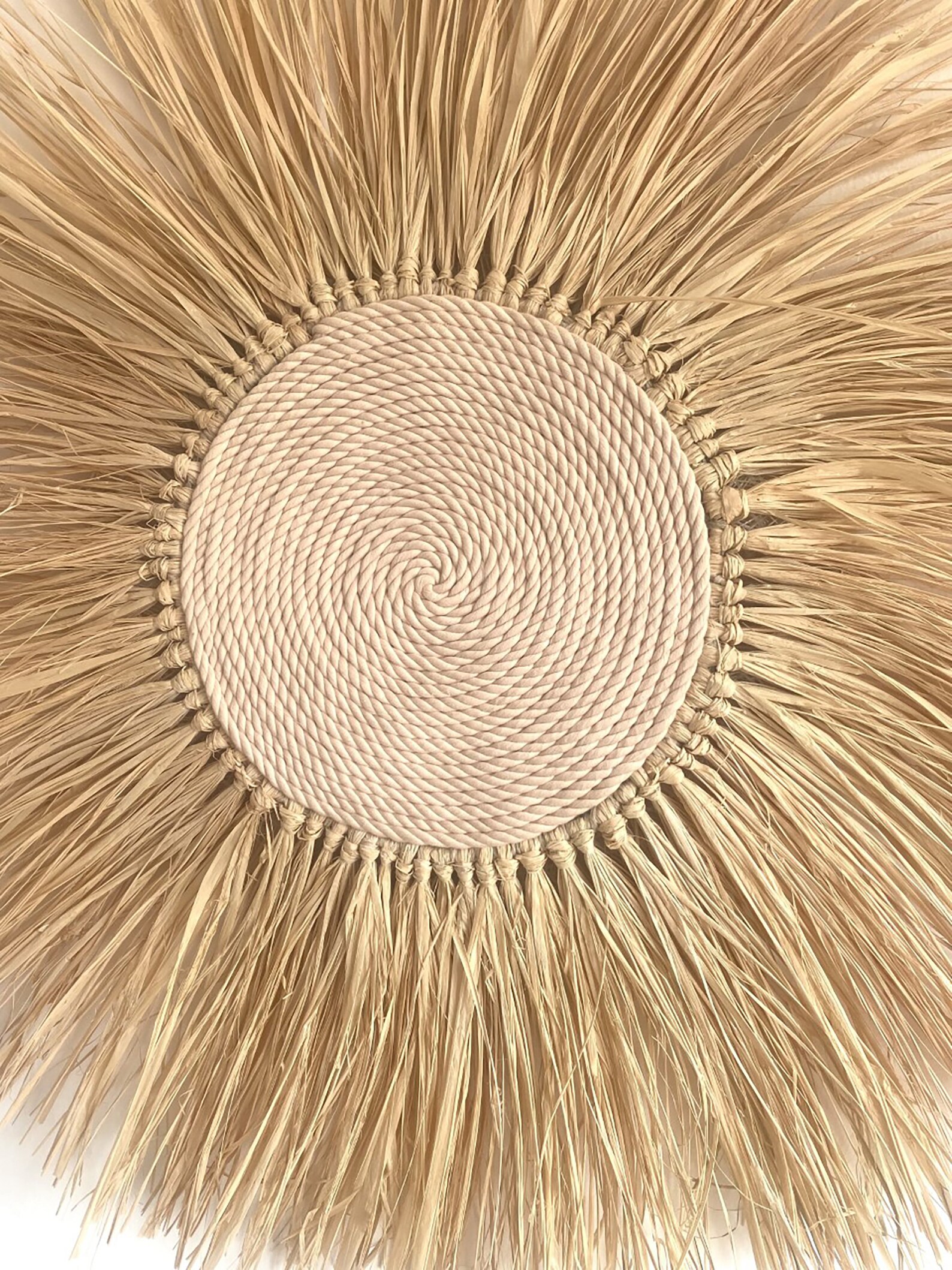 Rattan Wall Decor Round Wall Decor Rattan Home Decor Boho - Etsy