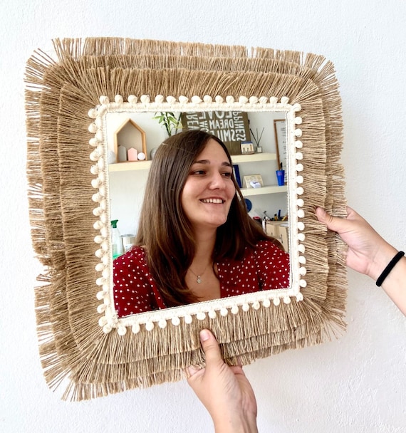Square mirror wall decor store