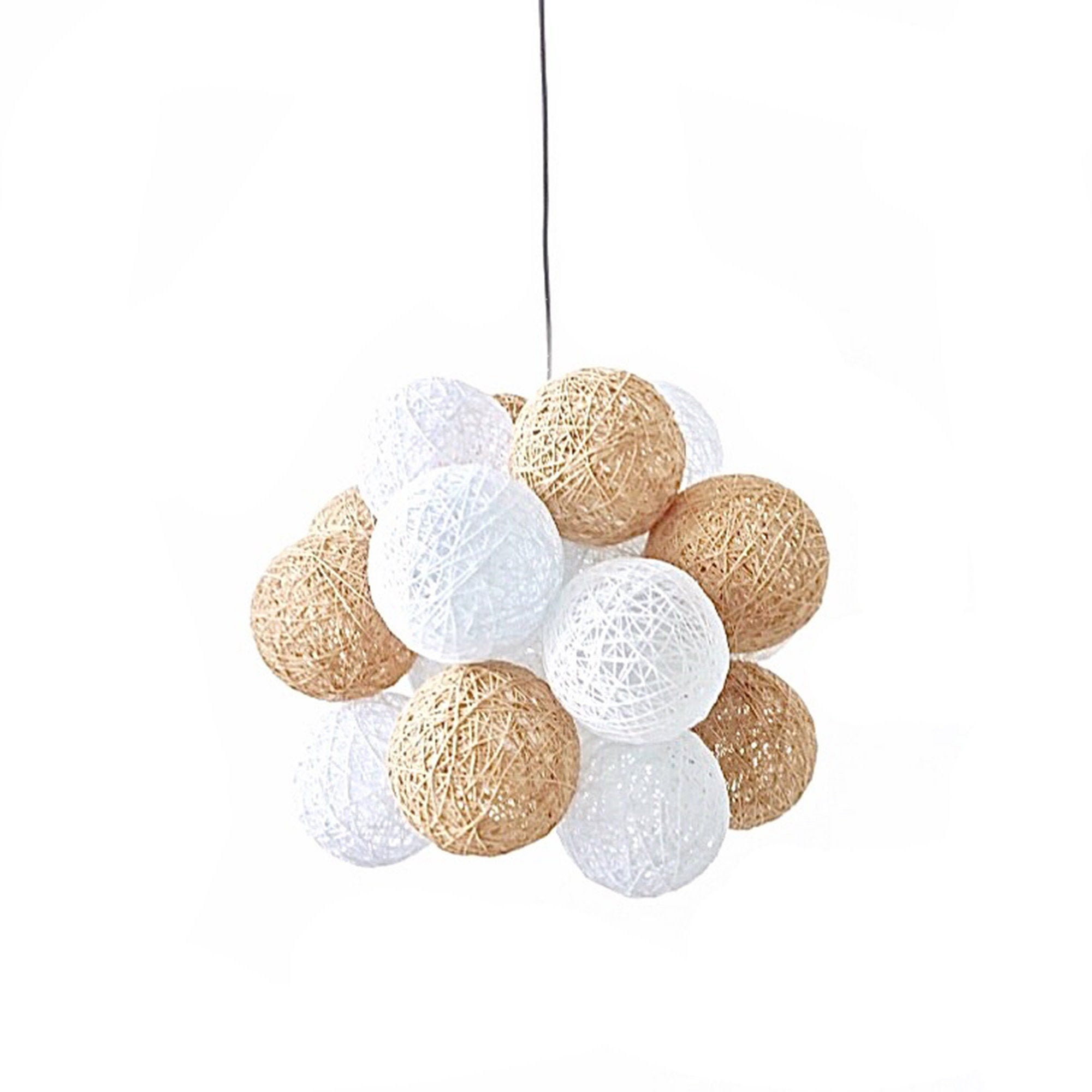 Beige Nordic Pendant Light, Modern Pendant Lamp, Plug in Pendant ...