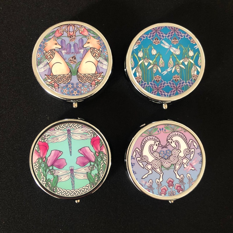 Decorative Pill Box - Etsy