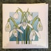 Celtic Snowdrop Greetings Card - Etsy UK