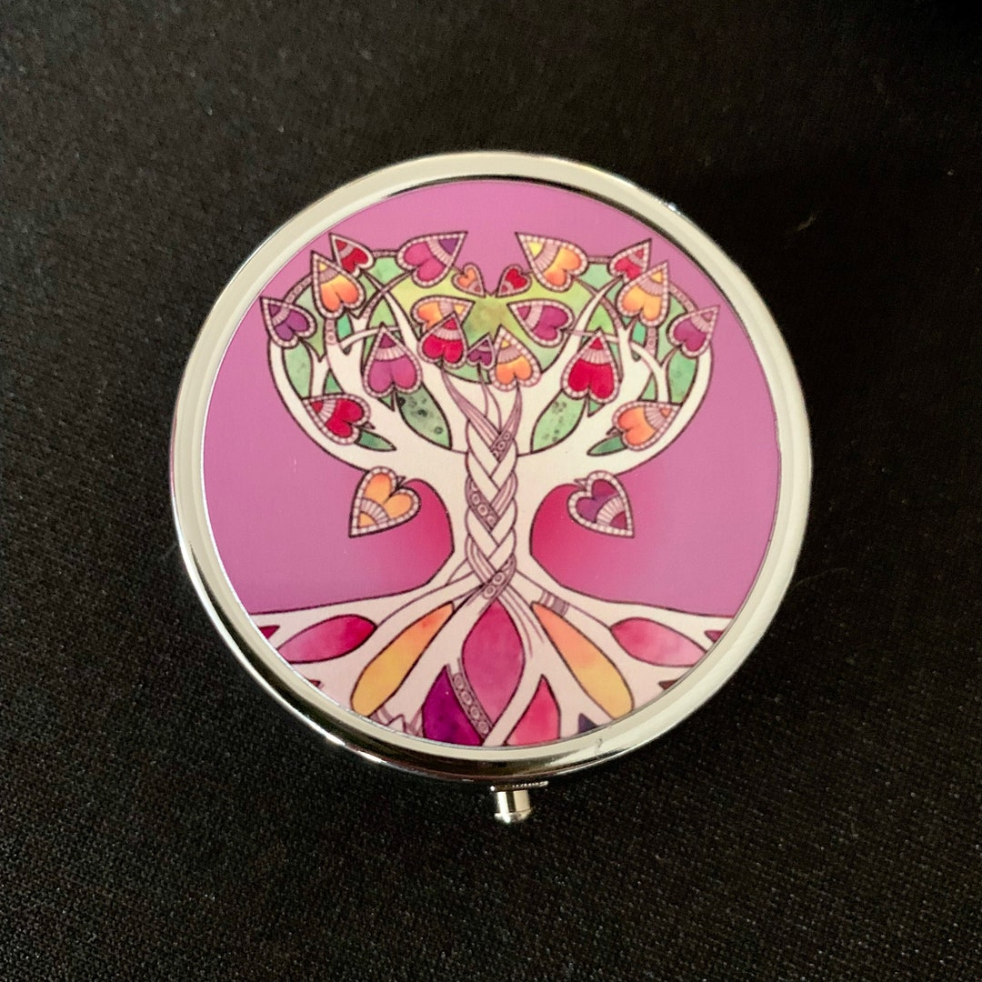 Celtic Tree of Life Pill Box - Etsy