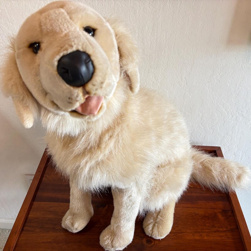 Big Realistic Dog Plush - Etsy