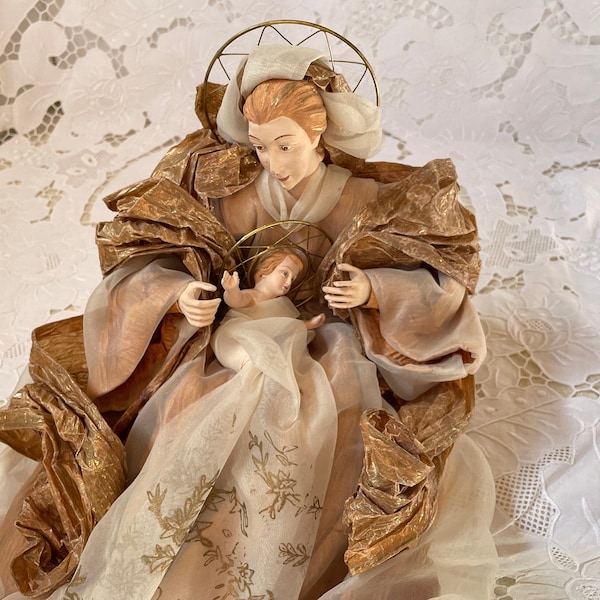 Baby Jesus Tree Topper - Etsy