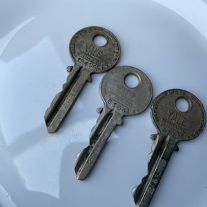 Antique Yale and Towne 1800s Keys, Paracentric Security Key - Etsy