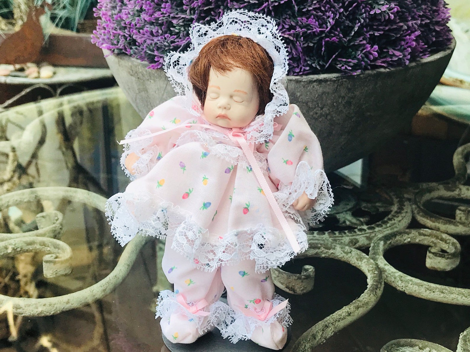 Kaiser Chicago Doll 7 inch Porcelain Doll with Stand Vintage | Etsy