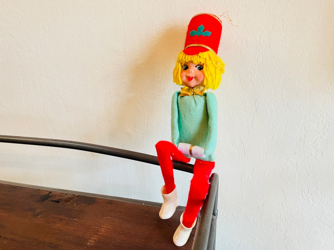 1960s Majorette Knee Hugger Elf Drum Major Christmas Ornament - Etsy