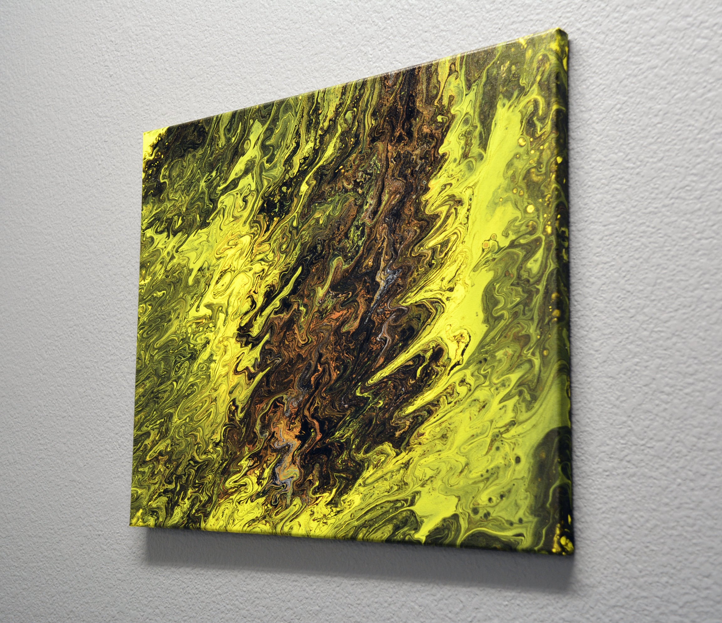 20 X 16" -- Uranium Leak -- Premium Acrylic Paint Artworks - QUALITY ...