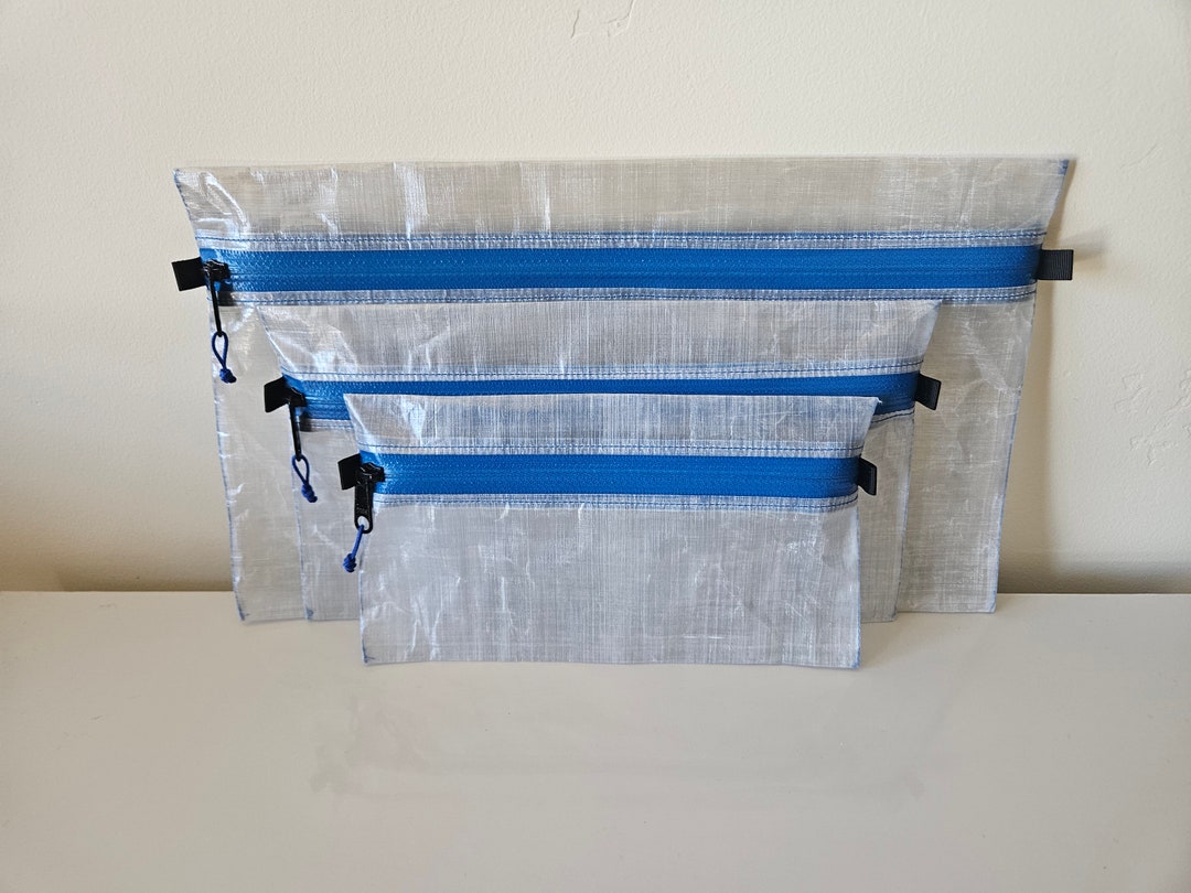 Ultralight Rectangle Zipper Pouches - Clear 1.43 Oz/yd Dyneema - Etsy