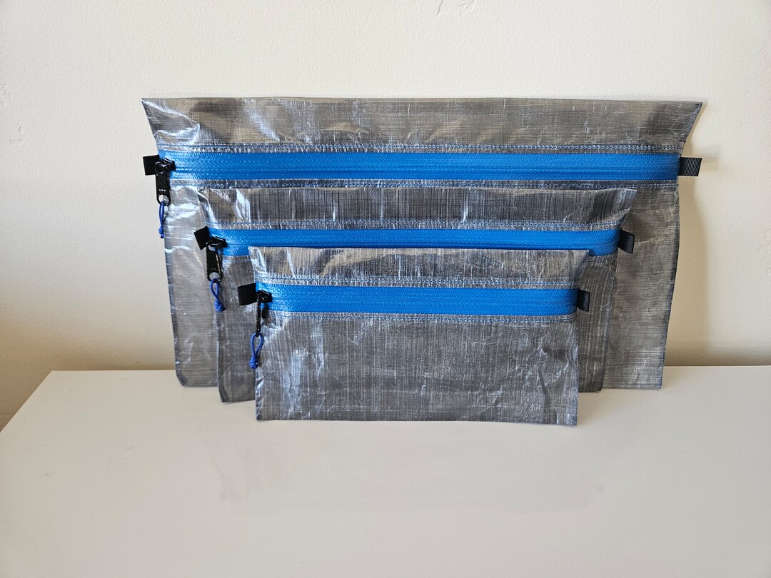 Ultralight Rectangle Zipper Pouches - Black 1.43 Oz/yd Dyneema - Etsy