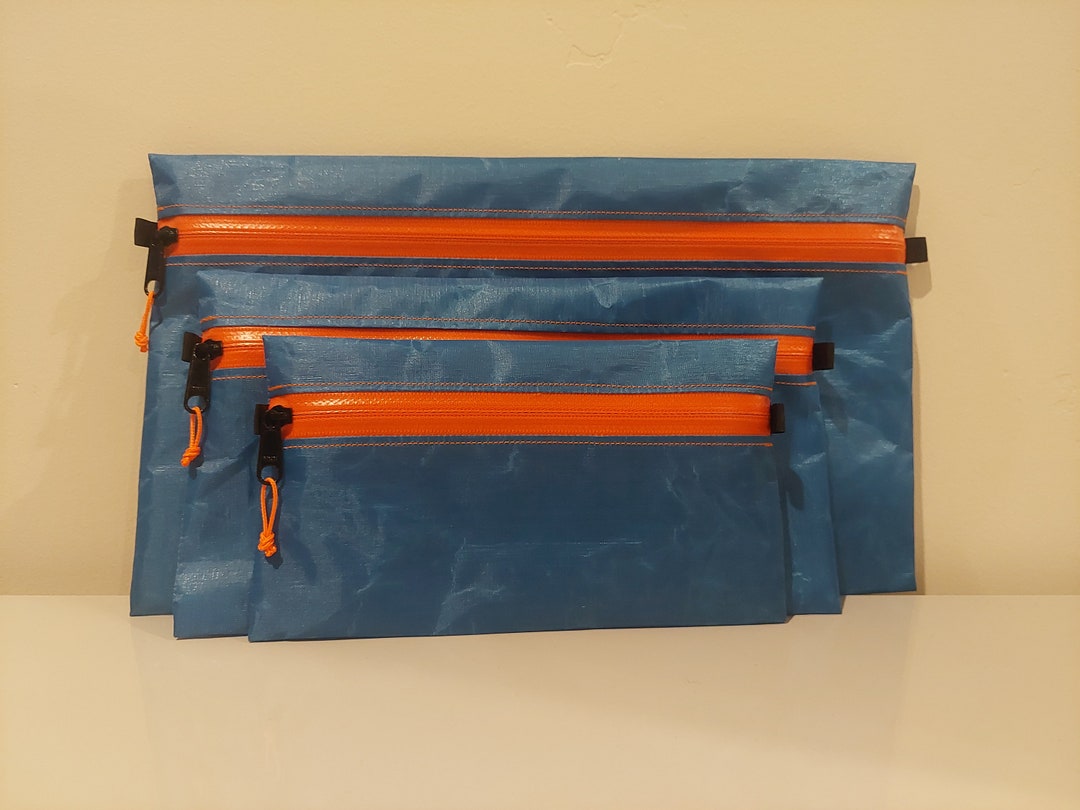Ultralight Rectangle Zipper Pouches - Blue Dyneema - Etsy
