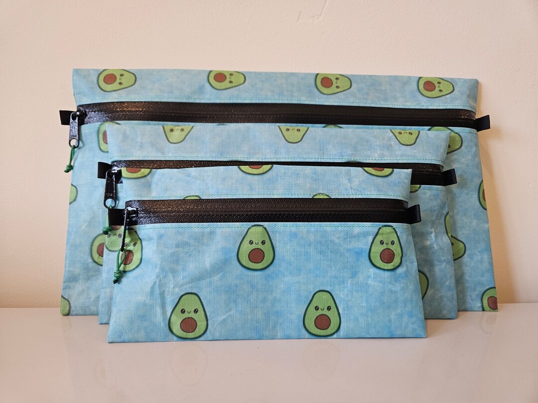 Ultralight Rectangle Zipper Pouches - Avocado Dyneema - Etsy