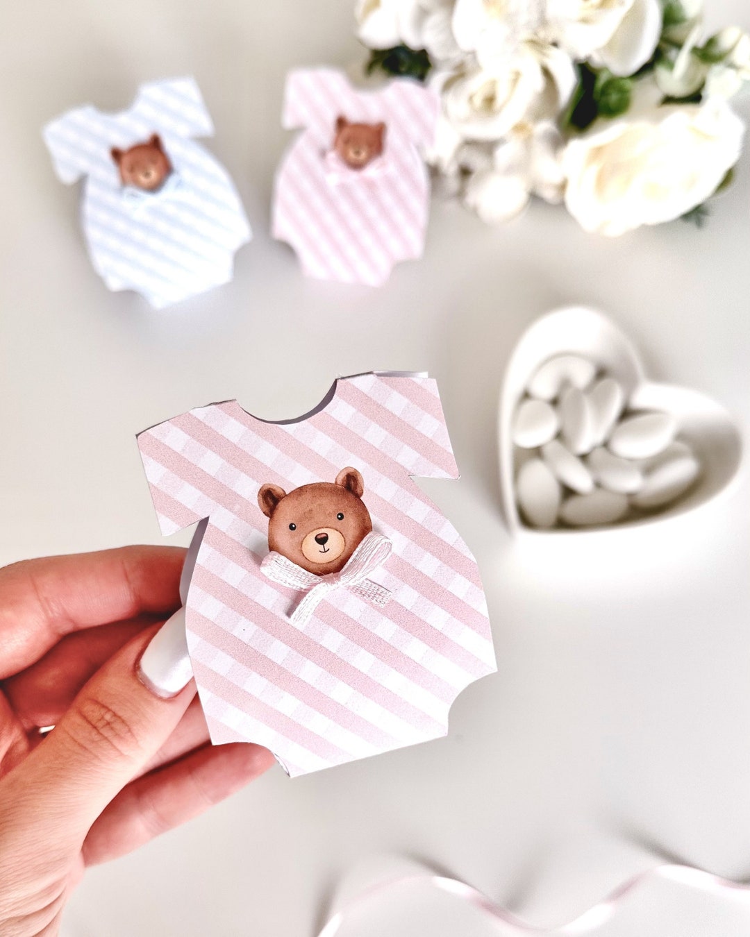 DIY Printable Confetti Box Birth-baptism-gender Reveal Sewing Pattern ...