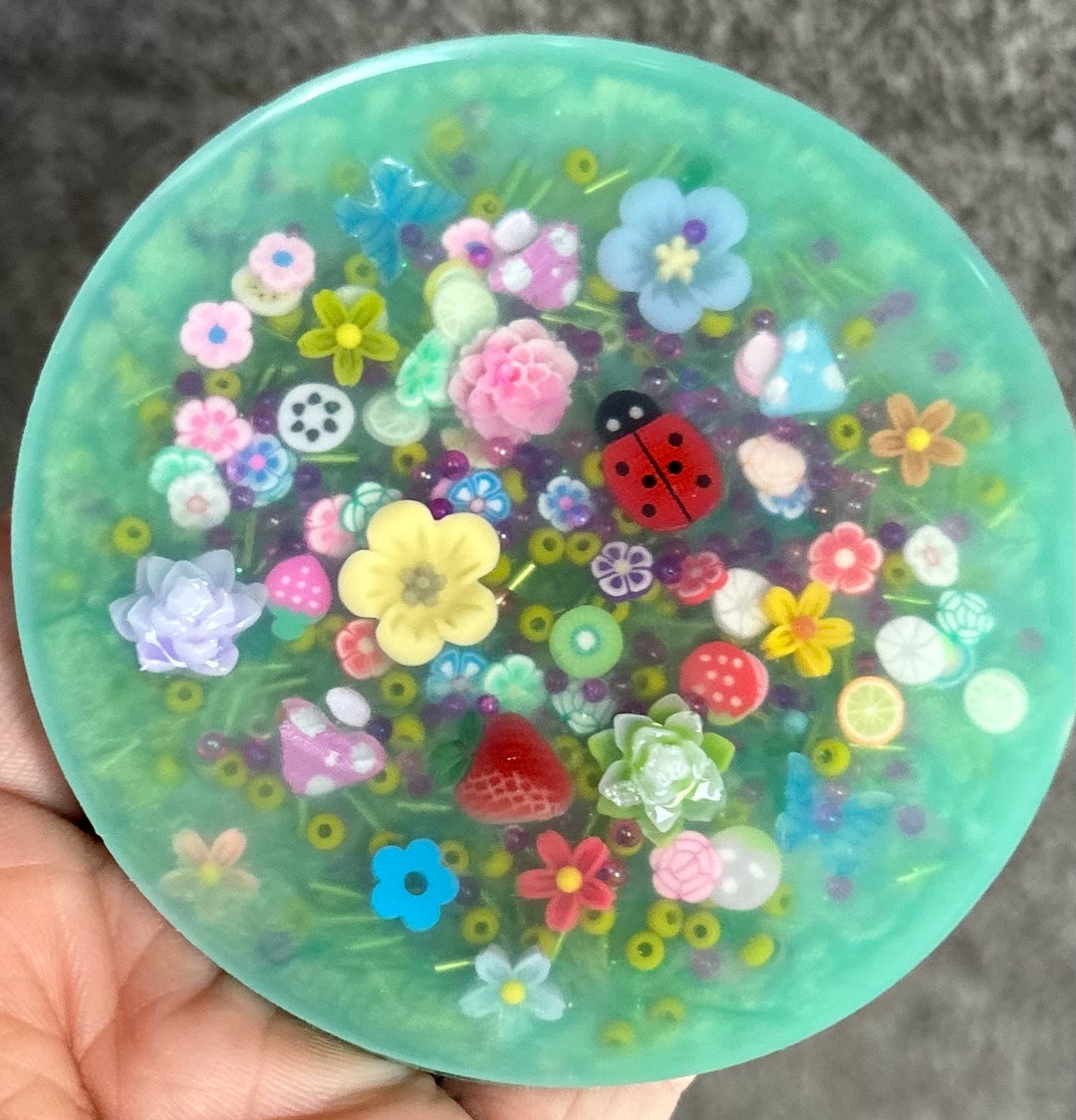 Flower Garden Picking Pad Fidget Pick Palette Toy Crystal Flower ...