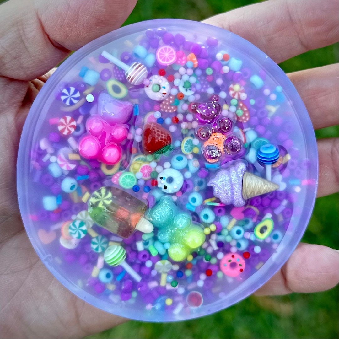 Snacks Picking Pad Fidget Pick Palette Toy Candy Ice Cream Donuts ...