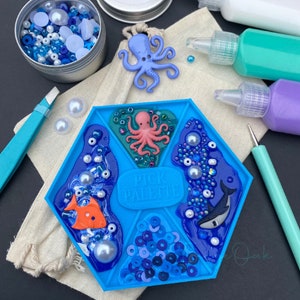 Pick Palette Pick and Peel Fidget Toy Bundle Ocean Texture Under the ...