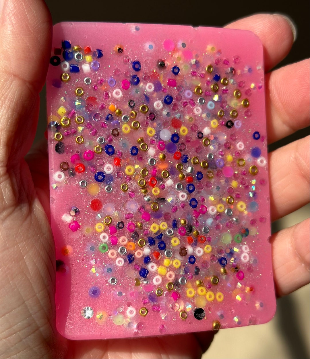 Picking Pad Fidget Toy by Pick Palette GLOW in the Dark With Neon Pink ...