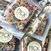 Rainbow Picking Pad Fidget Pick Palette Toy Neon Crystal Pebble Glitter ...