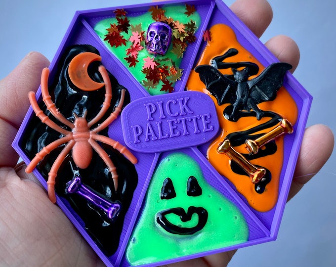 Halloween Fidget Toy - Pick Palette - Skin Picking Fidget Toy Bundle ...