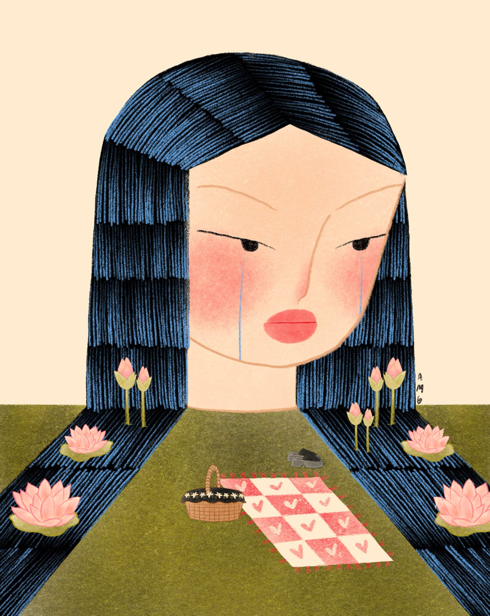 Lotus Shower - Print - Etsy