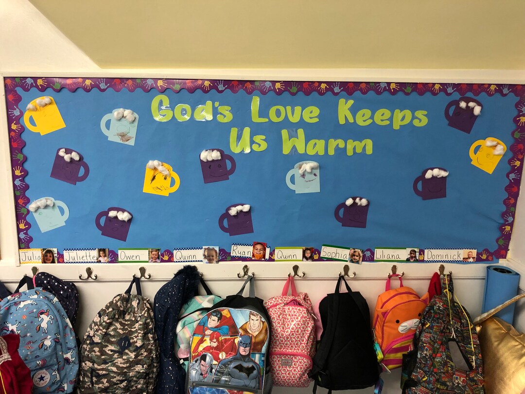 Winter Hot Chocolate Bulletin Board - Etsy