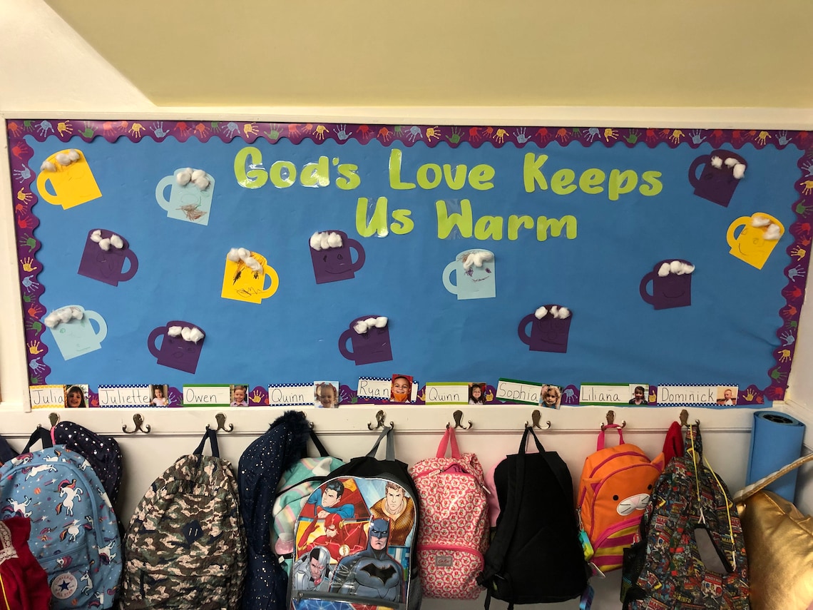 Winter Hot Chocolate Bulletin Board - Etsy