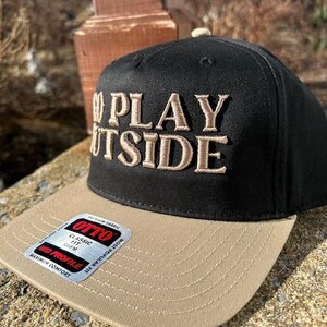 Go Play Outside - Trucker Hat - Color Options - Etsy